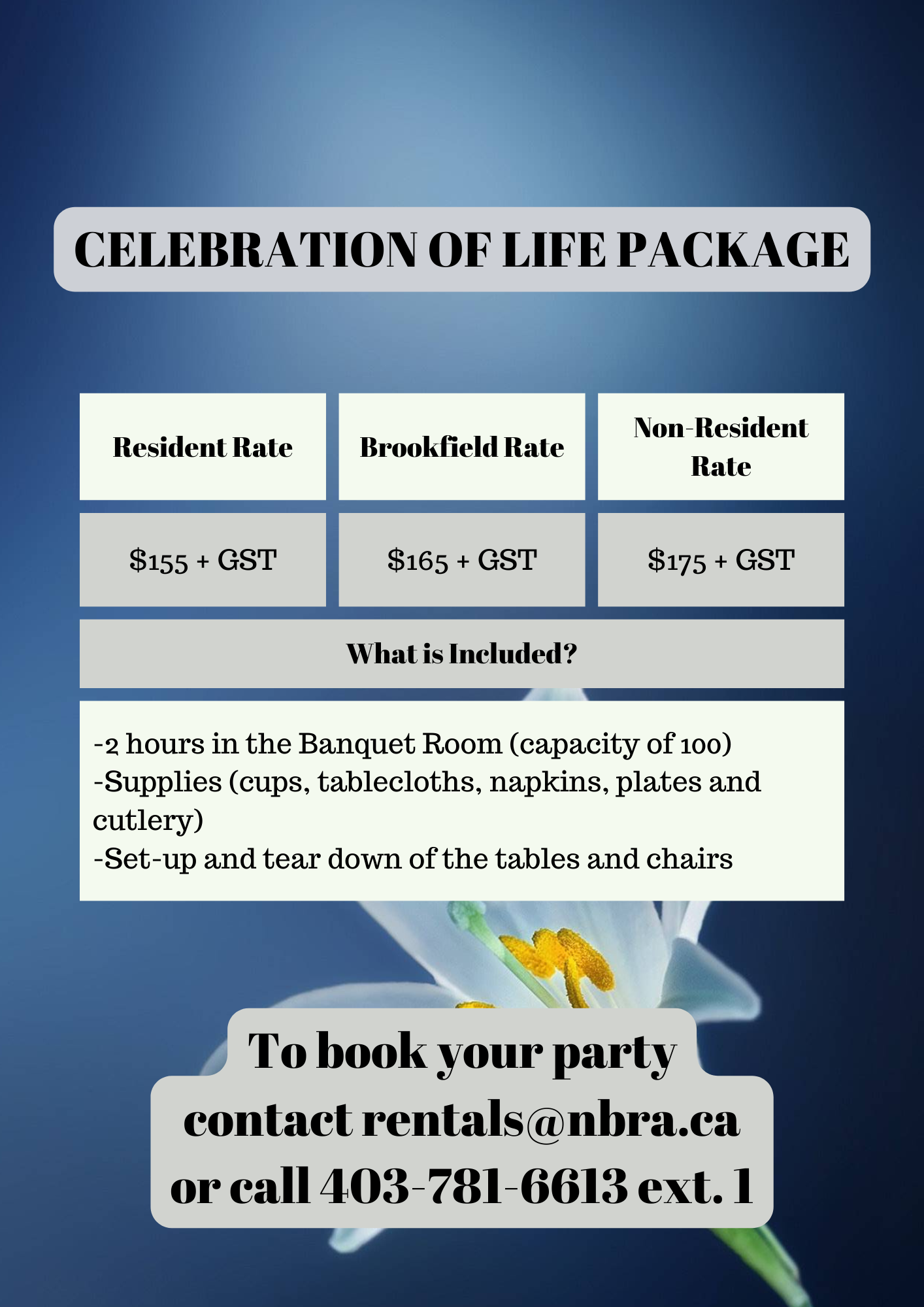 Rental Packages - New Brighton Residents Association